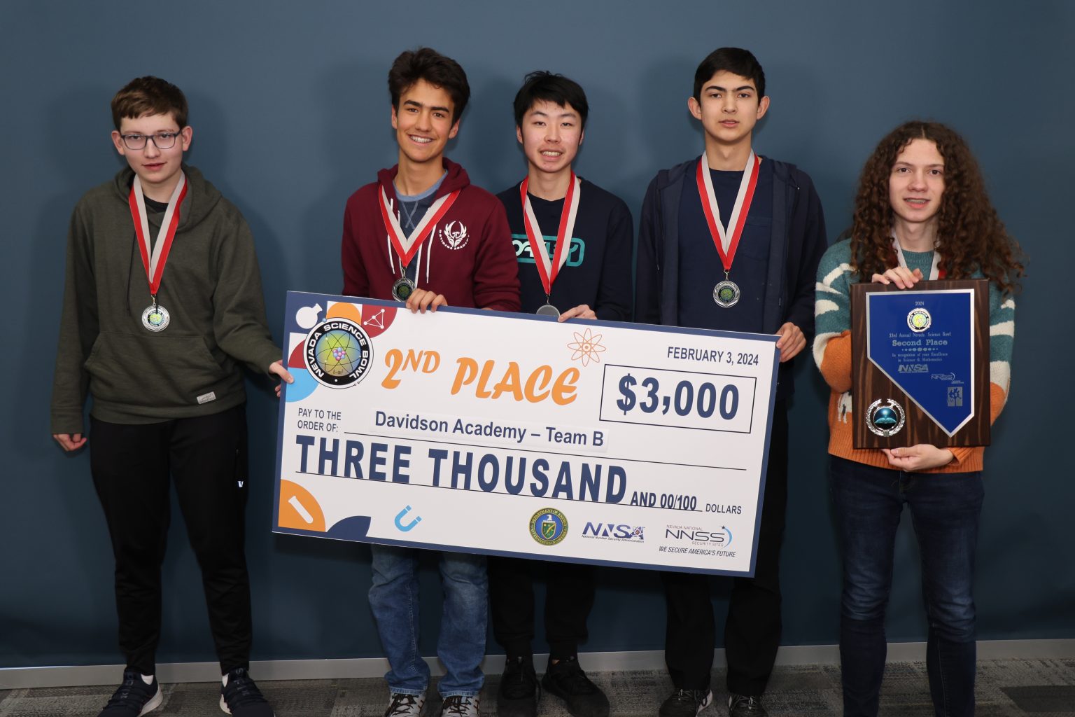 Davidson Academy wins fifth consecutive Nevada Science Bowl title ...